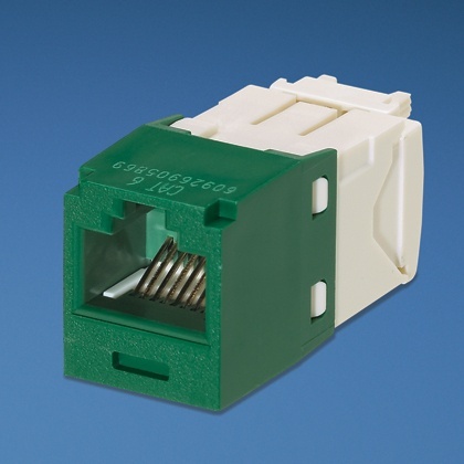 Panduit Jack Industrial Cat6 de 8 Posiciones, RJ-45, Negro, IAEBH6 ...