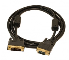 Compra 4XEM Cable DVI-D Macho - VGA Macho, 1.8m, Negro, 4XDVIVGA6FT | Cyberpuerta.mx