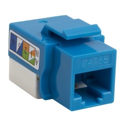 Compra 4XEM Jack de Red Cat5e Tipo Keystone, RJ-45, Azul, 4XKJC5EBL ...