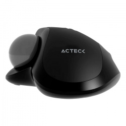 Compra Acteck Mouse Ergonómico Inalámbrico 2400 DPI Negro | Cyberpuerta.mx