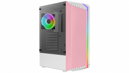 Compra Gabinete AeroCool Bionic G PK V2 Midi-Tower, Rosa, BIONIC-G-PK ...