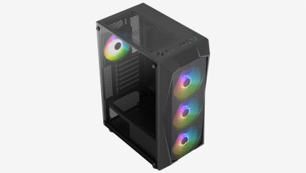 Compra Gabinete AeroCool Falcon G V2 ARGB Midi-Tower s/Fuente, FALCON-G ...