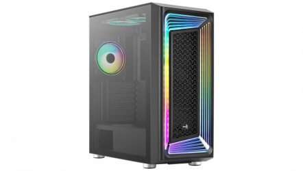 Compra AeroCool Gabinete Midi-Tower RGB 5 Ventiladores Negro ...