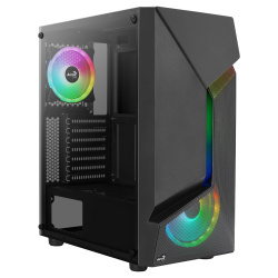 Compra Gabinete AeroCool Scape ARGB V3, Midi-Tower, Negro, SCAPE-G-BK-V3 | Cyberpuerta.mx