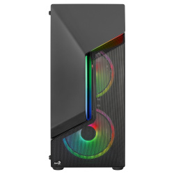 Compra Gabinete AeroCool Scape ARGB V3, Midi-Tower, Negro, SCAPE-G-BK-V3 | Cyberpuerta.mx