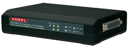 Compra Ansel 5012 Servidor de Impresión, Fast Ethernet, 1 Puerto, USB 2 ...