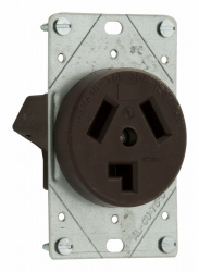 Compra Arrow Hart Tomacorriente 38B-BOX, 1 Enchufe, NEMA L10-30R, 38B ...