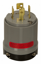 Compra Arrow Hart Clavija 7411C, 20A, 120 - 208V, Negro/Gris, 7411C ...
