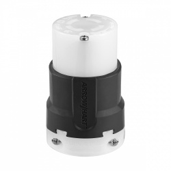 Compra Arrow Hart Clavija AH3433N, 30A, 120 - 208V, Negro/Blanco ...