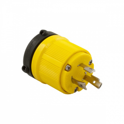 Compra Arrow Hart Clavija Recta, 20A, 125V, NEMA L5-20, Amarillo ...