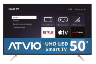 Compra ATVIO Smart TV LED ATV-50UHDR 50", 4K Ultra HD, ATV-50UHDR ...