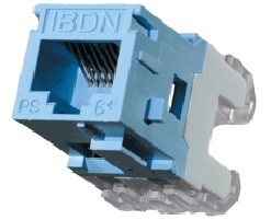 Belden Jack Modular Categoría 6+, RJ-45, KeyConnect, Azul AX101326 ...