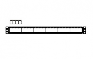 Compra Belden Panel de Parcheo Cat5e/Cat6+ 24 Puertos 1U, AX106288 ...