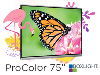 Compra Boxlight 753U Pantalla Interactiva LED Touch 75", PROCOLOR 753U ...