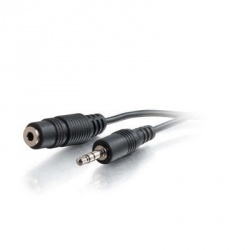 Compra C2G Adaptador de Audio TAA 3.5mm Macho - 3.5mm Hembra, Negro ...