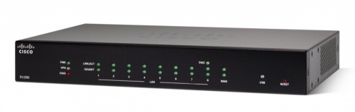 Compra Router Cisco RV260 VPN con Firewall, Alámbrico, 8x RJ-45, RV260 ...