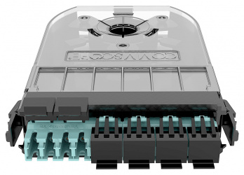 Compra Commscope Panel de Parcheo LC OM4, Multimodo, 12 Puertos ...