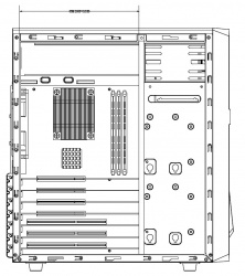 Compra Gabinete Cooler Master CMP 102, Mini-Tower, ATX/micro-ATX RC-102C-KKN2 | Cyberpuerta.mx