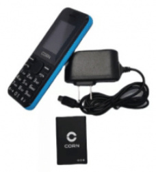 Compra Celular Corn RS10 1.8", SIM Dual, Bluetooth, Negro/Azul, RS10AZUL | Cyberpuerta.mx