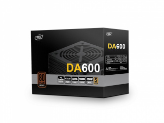 Compra Fuente de Poder DeepCool DA600 80+ Bronze, 120mm, 600W, DP-BZ ...