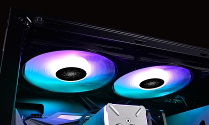 Compra Ventilador DeepCool CF 140 RGB, 140mm, 2 Piezas, DP-FA-RGB-CF140 ...