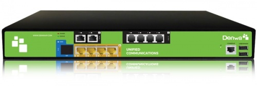 Denwa Gateway para Teléfono IP DW-GTW-AC-E1060, 4x FXS, 2x USB 2.0 ...