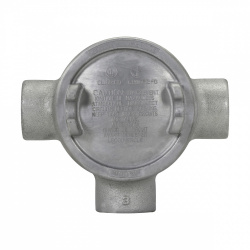 Compra Eaton Caja Condulet Redonda Forma T, 1", Aluminio, GUAT36 ...