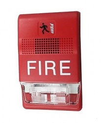 Compra Edwards Sirena con Luz Estroboscópica, Alámbrico, Rojo, MG1RF ...