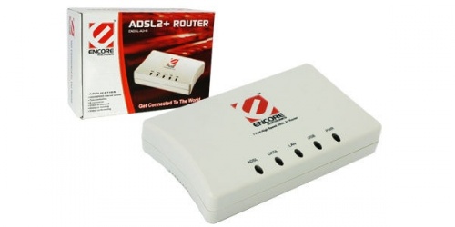 Compra Router Encore Fast Ethernet ENDSL-A2+R, 1x RJ-45, 2.4GHz, ENDSL ...
