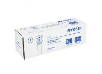 Compra Foset Contra con Rebosadero CE-206 1 1/4", Cromado, 49984 ...