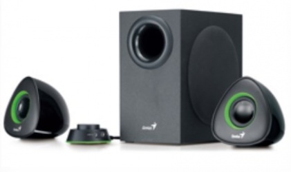 Compra Genius Bocinas con Subwoofer SW800, Alámbrico, 20W, Verde ...