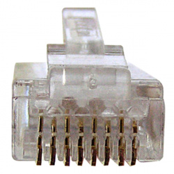 Compra Gigatech Conector RJ-45 Cat6, Transparente, 100 Piezas PLR45C6 ...