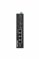 Compra Switch Hikvision Gigabit Ethernet 4 Puertos RJ-45 DS-3T0506HP-E/HS | Cyberpuerta.mx