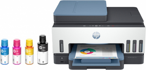 Compra Multifuncional HP Smart Tank 7602, Color, Inyección de Tinta ...