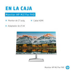 Compra Monitor HP 27" FHD 1920x1080 75Hz FreeSync HDMI 2H1A4AA ...