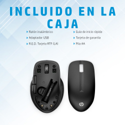 Compra Mouse HP Óptico 430 RF Inalámbrico Bluetooth 1200DPI, 3B4Q2AA | Cyberpuerta.mx