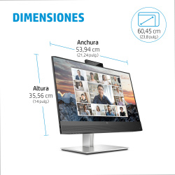 Compra Monitor HP EliteDisplay E24m G4 23.8" FHD 75Hz, 40Z32AA ...