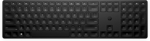 Compra Teclado HP 455, Inalámbrico, Negro (Inglés) 4R177AA | Cyberpuerta.mx