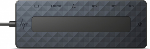 Compra HP Hub USB-C Macho Negro 50H55AA | Cyberpuerta.mx