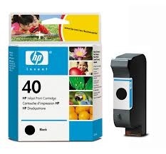 Compra Cartucho HP 40 Negro Original 42ml para Deskjet, DesignJet ...