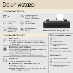 Compra HP Plotter 24" Color Inyección de Tinta 5HB07D | Cyberpuerta.mx
