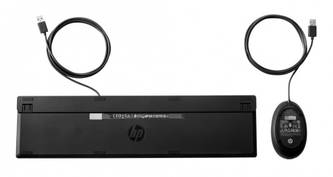 Compra HP Kit Teclado y Mouse Alámbrico USB Negro 9SR36UT | Cyberpuerta.mx