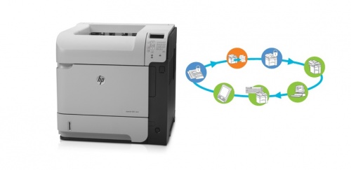 Compra Impresora HP LaserJet Enterprise 600 M603n Mono Láser Print ...