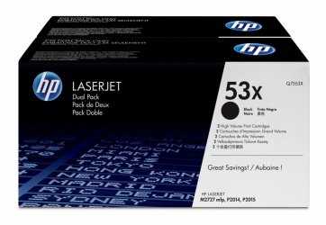 Compra Tóner HP 53X Paquete Doble Negro Original, 14000 Páginas, para ...