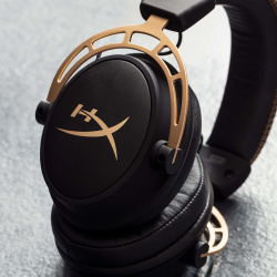 Compra HyperX Audífonos Gamer Cloud Alpha Gold, 1.3m, 3.5 mm, HX-HSCA-GD/NAP | Cyberpuerta.mx