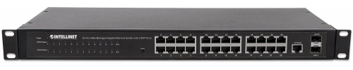 Compra Intellinet Switch Gigabit Ethernet 24 Puertos 2 SFP | Cyberpuerta.mx