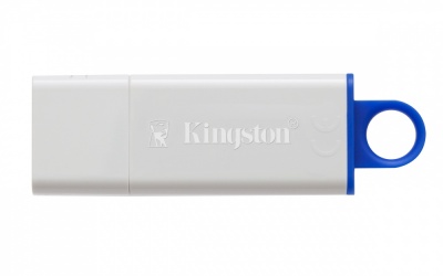 Compra Memoria USB Kingston G4, 16GB, USB 3.0, Azul/Blanco, DTIG4-16GB ...