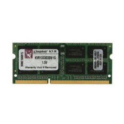 Compra Memoria RAM Kingston DDR3, 1333MHz, 1GB, Latencia CAS9 KVR1333D3S9/1G | Cyberpuerta.mx