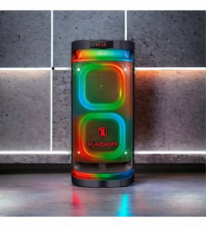 Compra KSR Bafle Bluetooth 50W RMS Alámbrico/Inalámbrico KSW-8022 | Cyberpuerta.mx