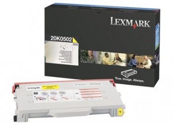 Compra Tóner Lexmark 20K0502 Amarillo, 3000 Páginas 20K0502 ...